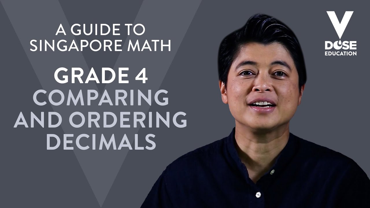 Singapore Math: Grade 4 - Comparing and Ordering Decimals - YouTube