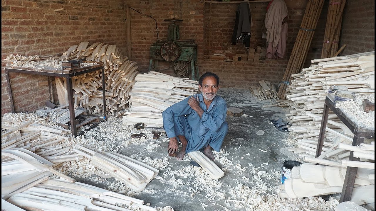 Complete Process of Making Cricket Bat - YouTube
