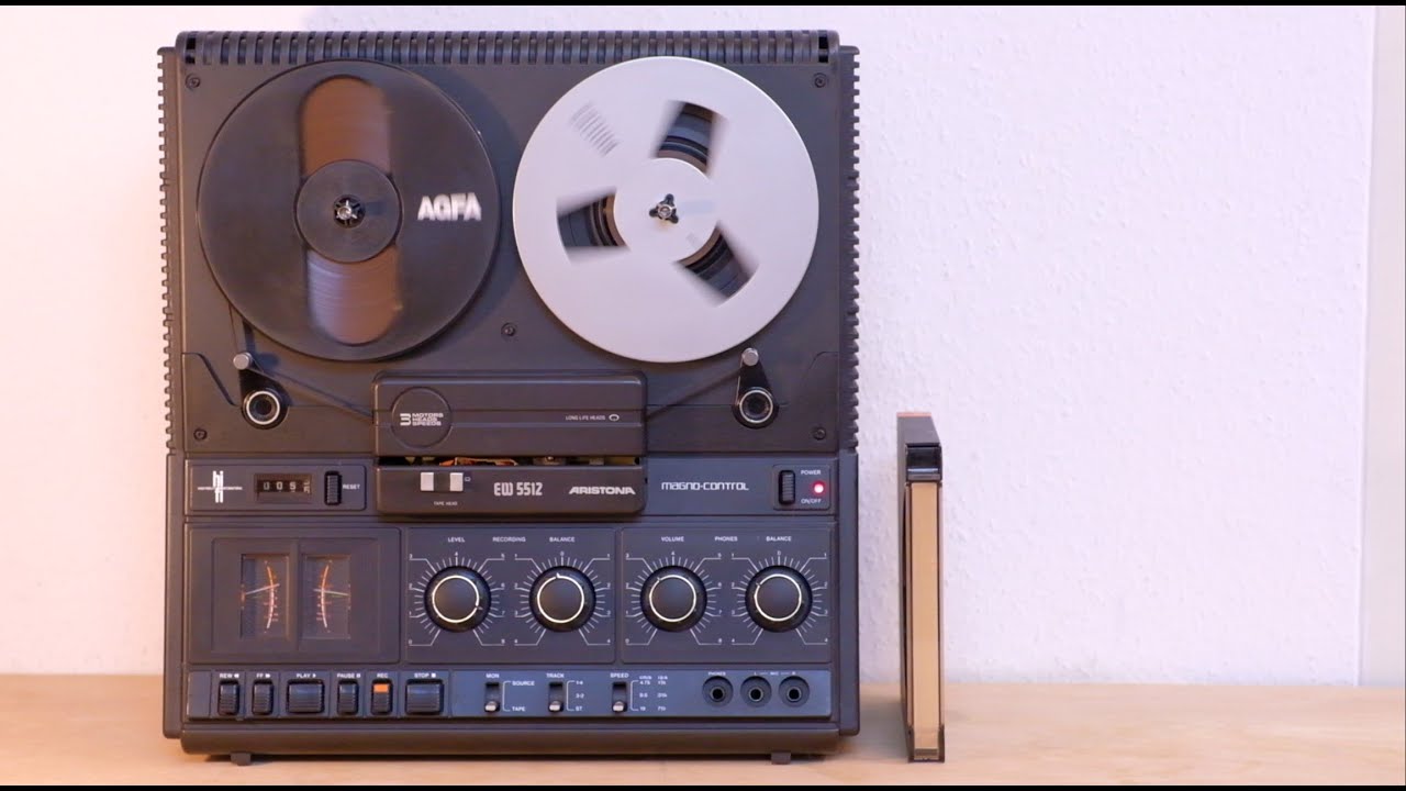 Philips N4504/Aristona EW5512 Reel to Reel - YouTube