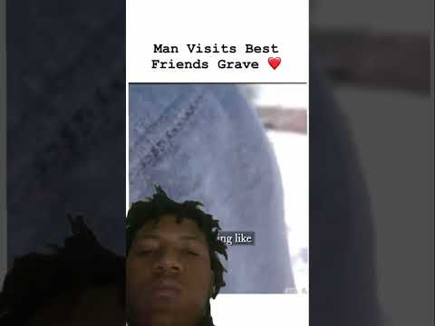 Man visits best friend grave rip 🪦 #love #sad #rip #men #mentalhealth # ...