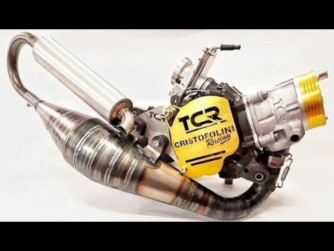 125cc T.C.R engine - First start up - YouTube
