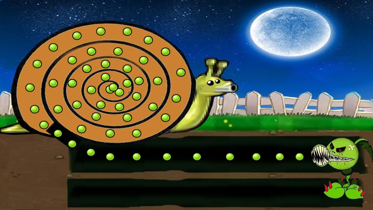 Snail Peashooter Strongest Fusion Vs Gargantuar Plants Vs. Zombies ...