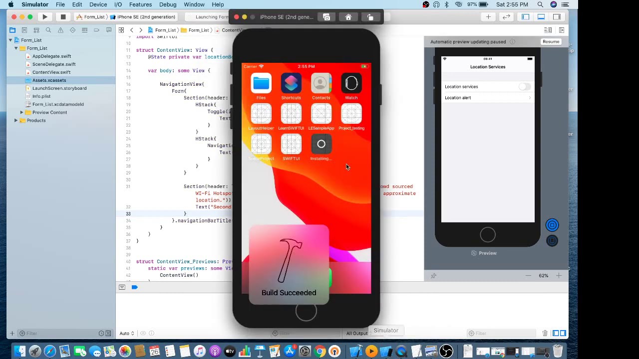 Swiftui And Xcode 11 Part2 Learn Formapi With List Of Array Youtube 1419