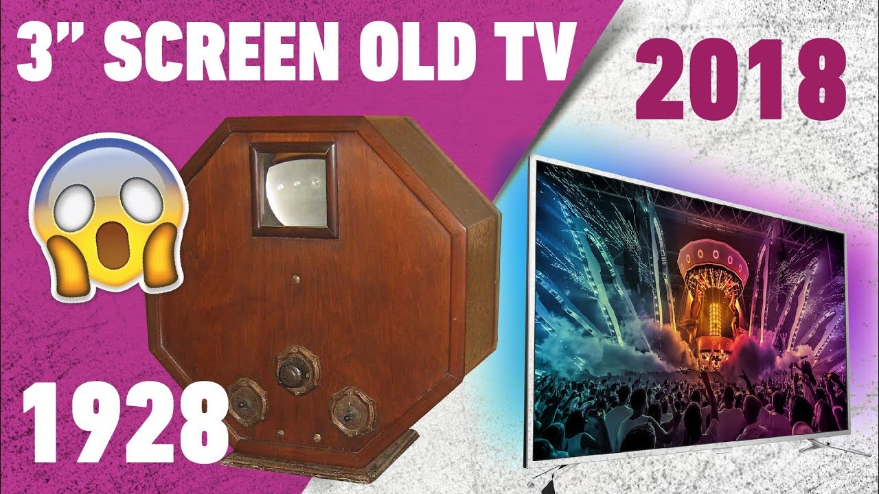 1928'den Günümüze Televizyonun Evrimi (1928-2018) - YouTube