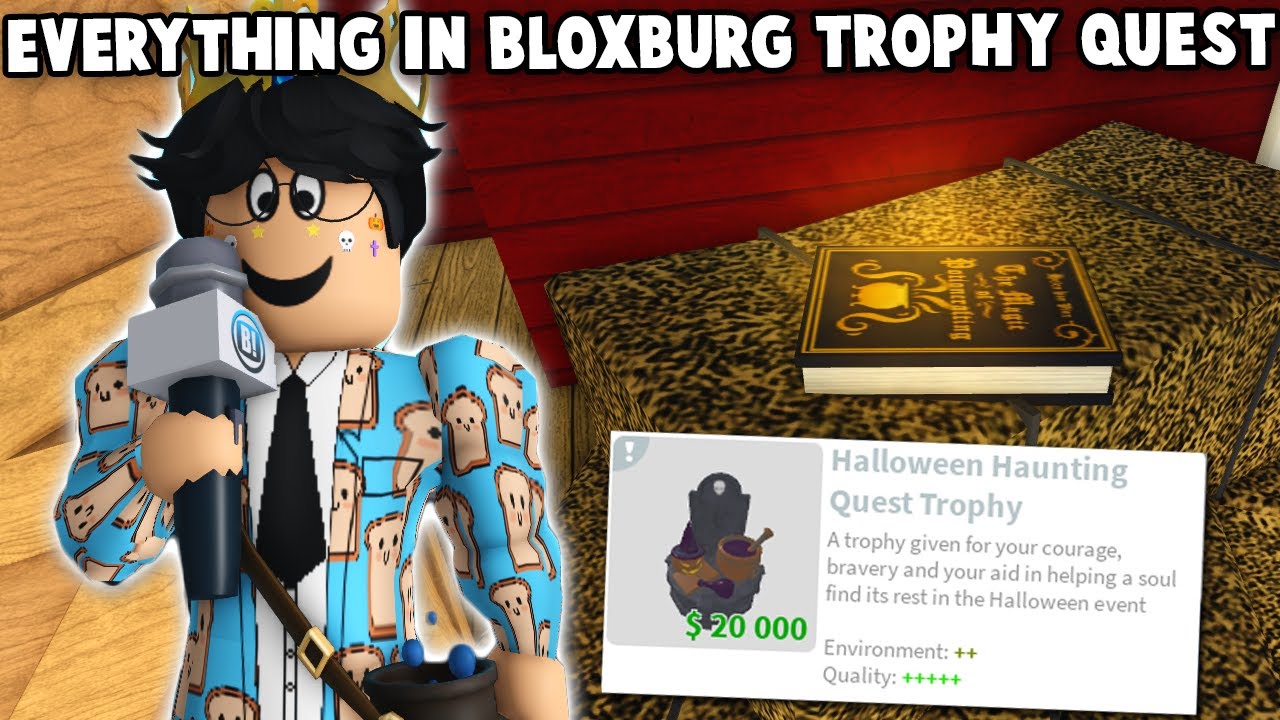 EVERYTHING IN THE "NEW" BLOXBURG TROPHY QUEST - YouTube