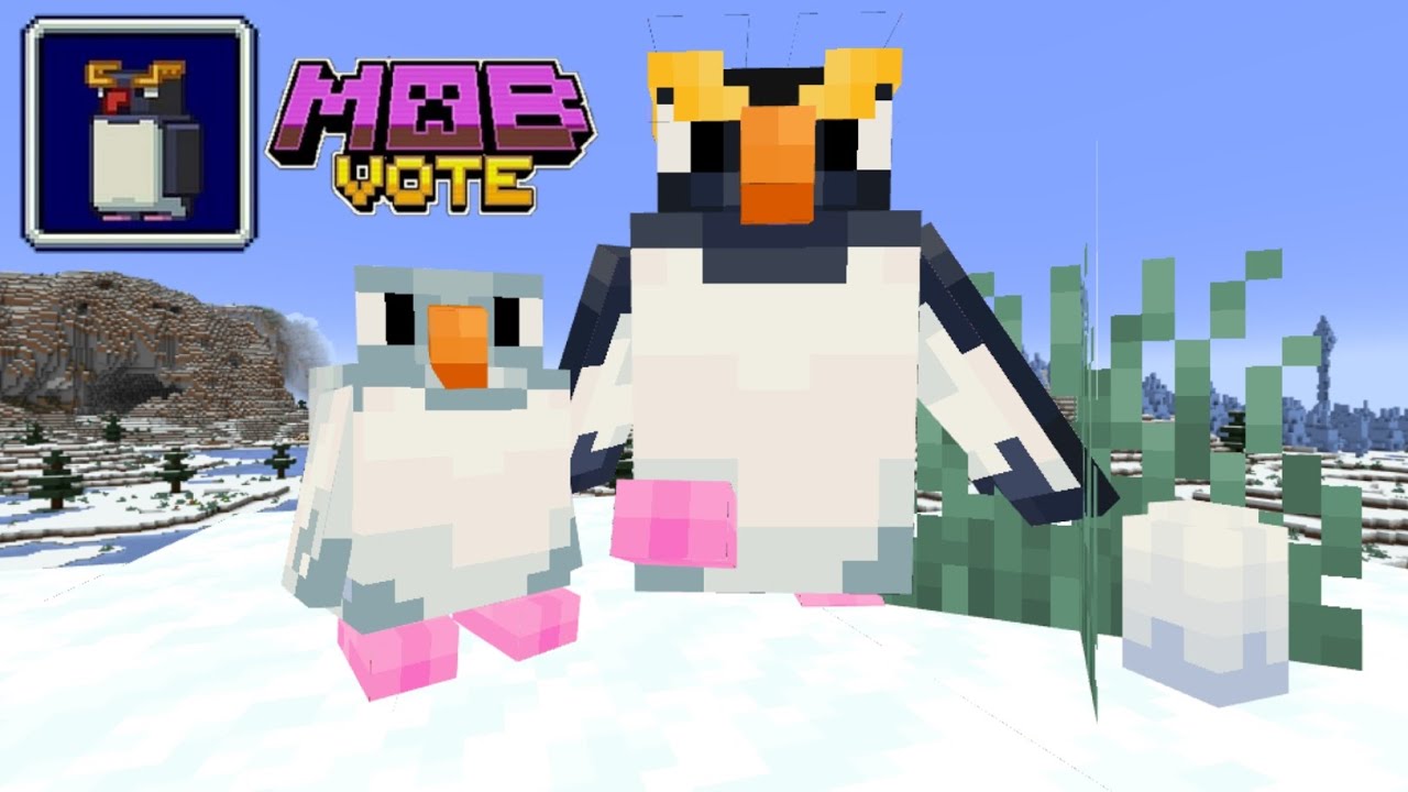 I Made PENGUIN - Mob Vote 2023 Addon - YouTube