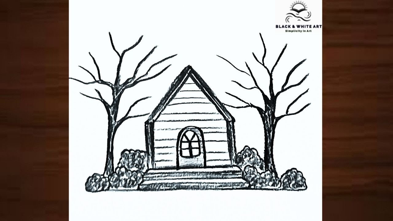 Amazing 😍, Easy and Simple Drawing for Absolute Beginners || Black and ...