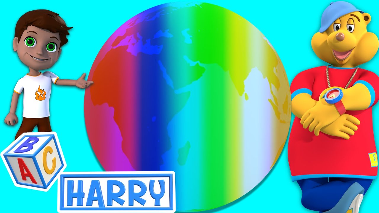 Colorful World | ABC Harry Nursery Rhymes & Kids Songs - YouTube