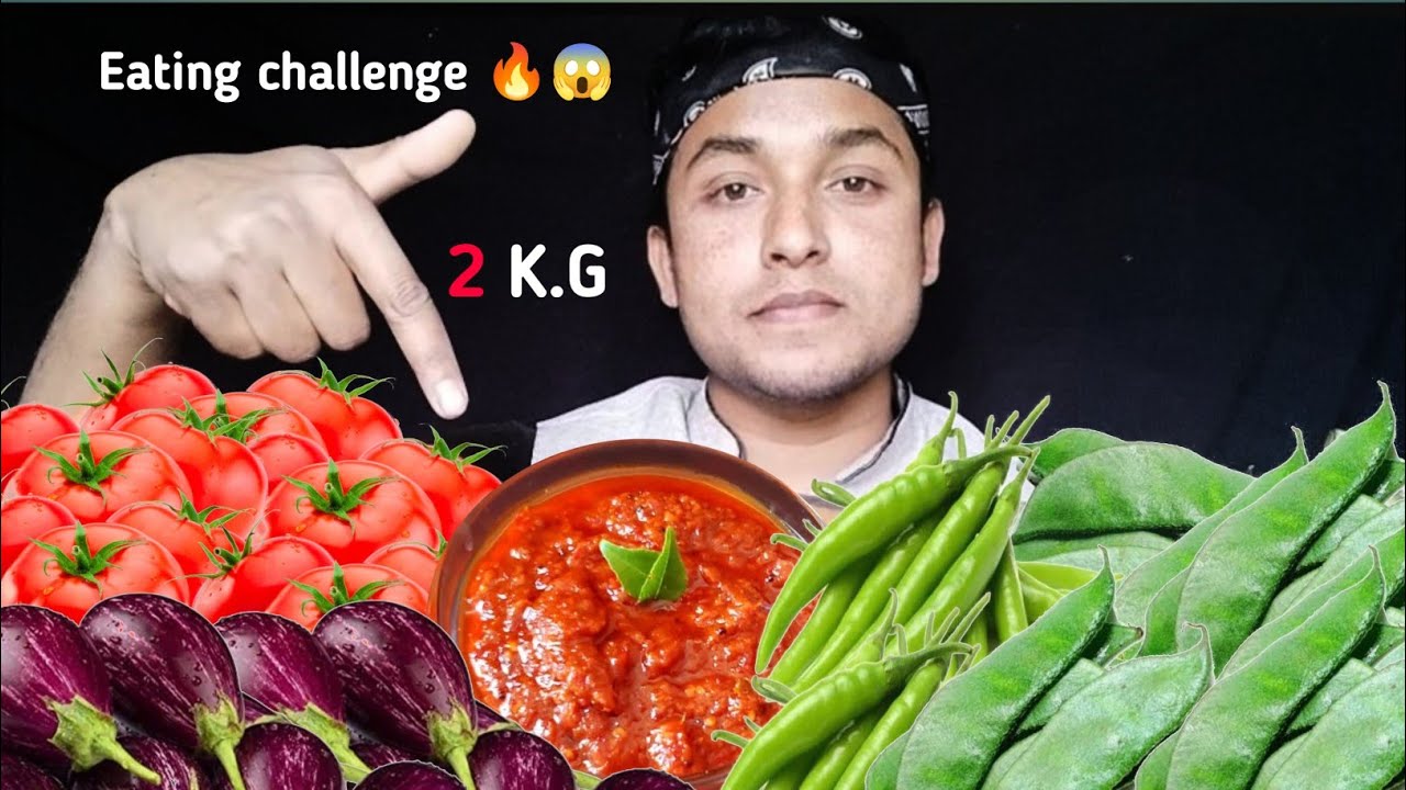 MUKBANG RAW VEGETABLES🔥😱 spicy raw vegetables challenge!!#mukbang # ...