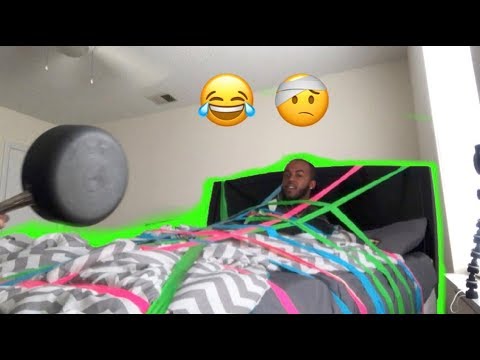 Duct Tape Prank On Boyfriend!!! - YouTube
