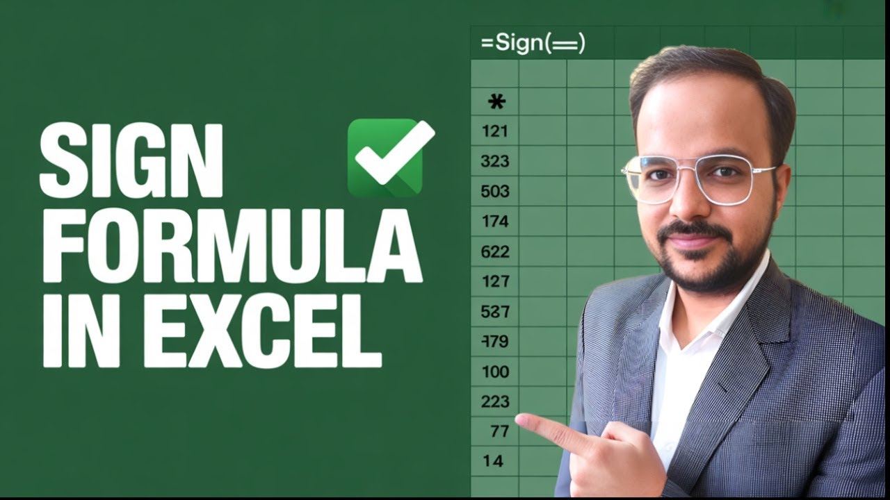SIGN FORMULA TARGET EXCEL YouTube sign-formula-target-excel-youtube
