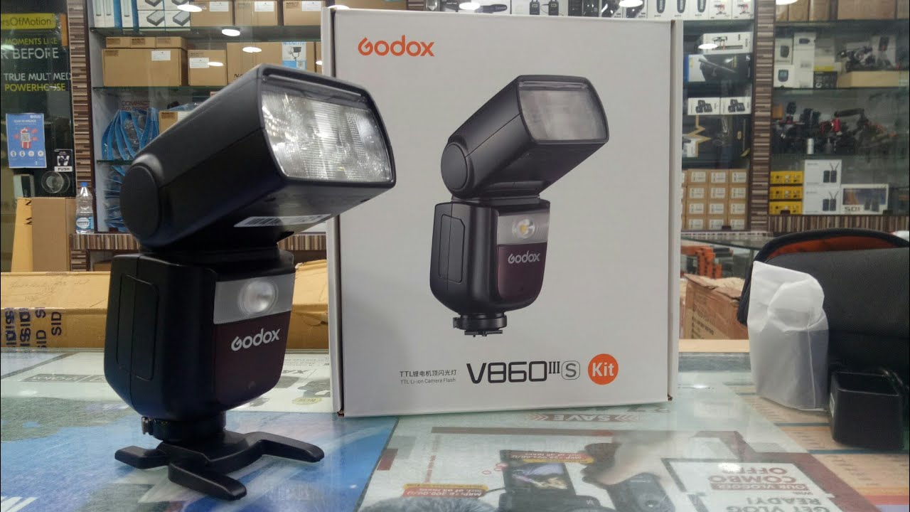 Godox V860 III | Best flash with in built video light - YouTube