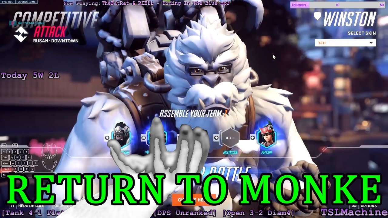 Returning to Monke in Busan Downtown - Overwatch 2 - YouTube