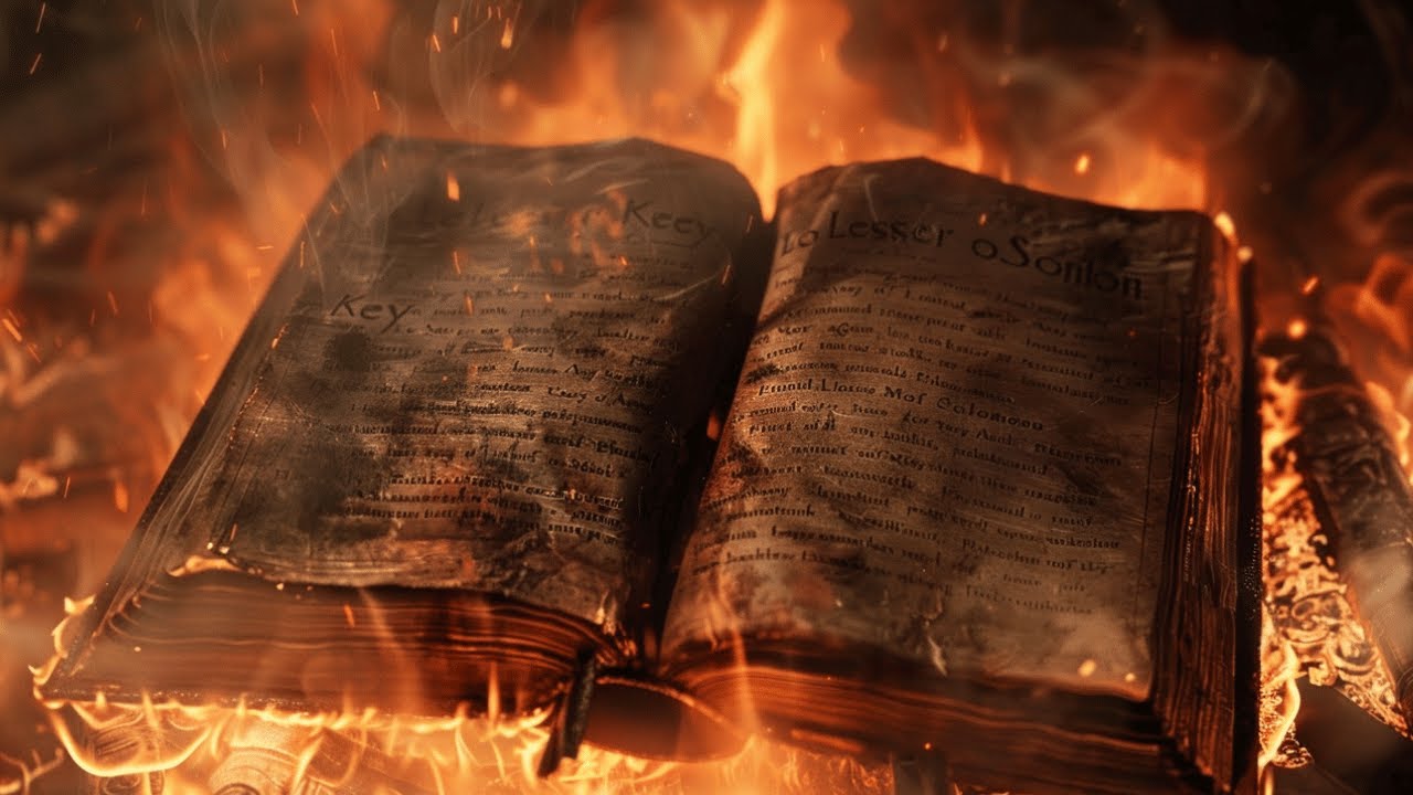 Summoning 72 Demons - Haunted Books: The Lesser Key of Solomon - YouTube