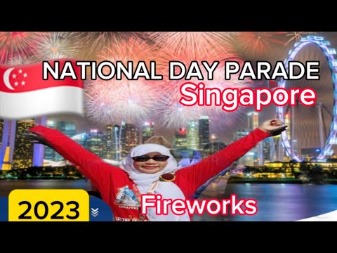 NDP 2023 Fireworks Singapore - Merlion 9 August 2023 - YouTube