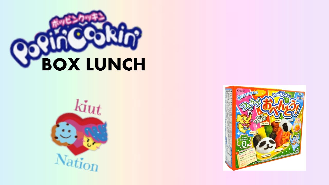 POPIN COOKIN BOX LUNCH I TUTORIAL - YouTube