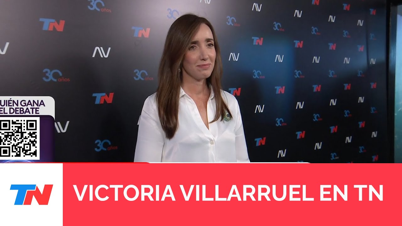 DEBATE DE VICEPRESIDENTE I Llegó Victoria Villarruel - YouTube