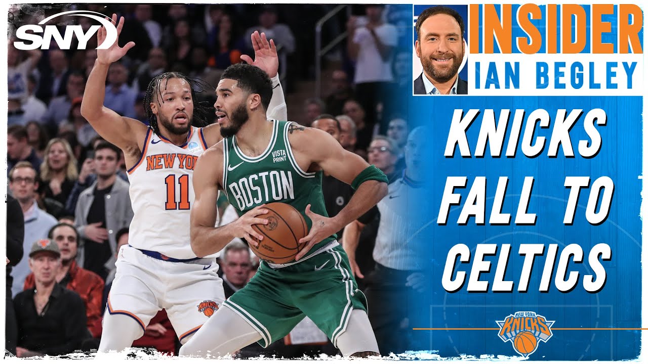 Ian Begley on Knicks loss to Celtics in season opener | SportsNite ...