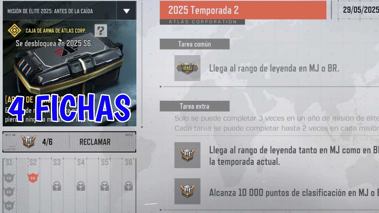 Por la próxima arma legendaria Cuarta ficha de Seis - COD Mobile - YouTube
