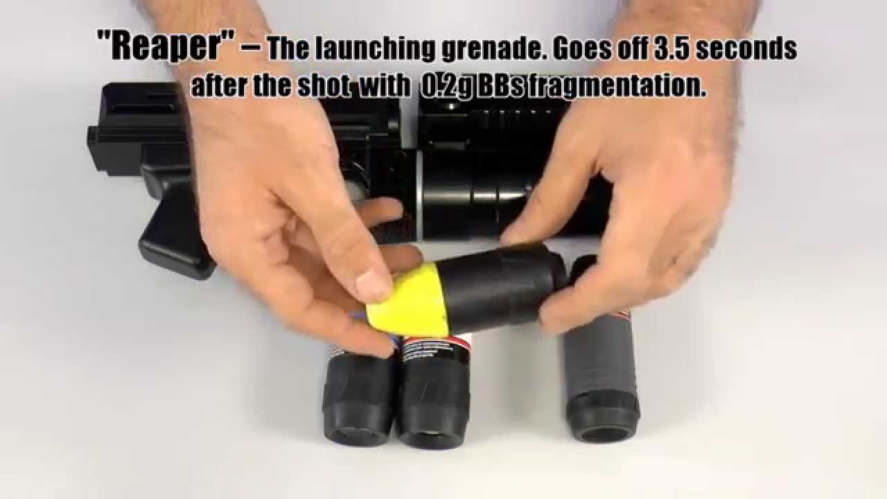 TAG-15 grenade launcher . - YouTube
