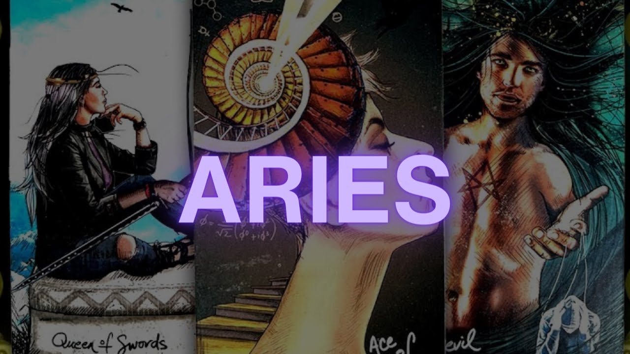 ARIES- OH MY GOD ARIES 😱 SOMEONE IS COMING WITH THEIR PANTS ON THE FLOOR APRIL TAROT LOVE ...