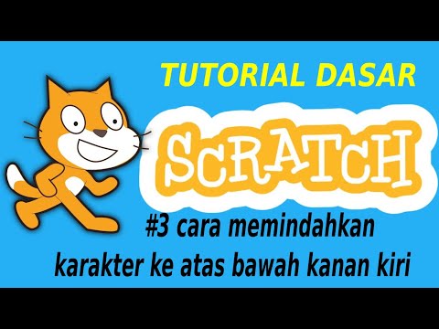 #3 How To make Game In Scratch #3 (memindahkan karakter ke atas bawah ...