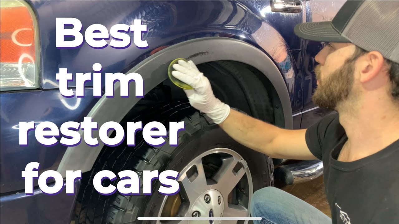 The best trim restorer for cars | Auto Detailing - YouTube