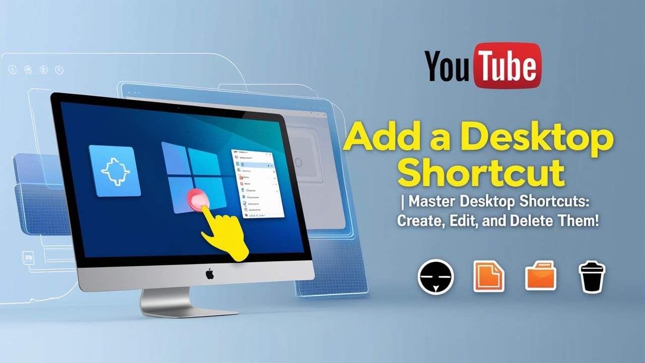 How to Add a Desktop Shortcut | Master Desktop Shortcuts: Create, Edit ...