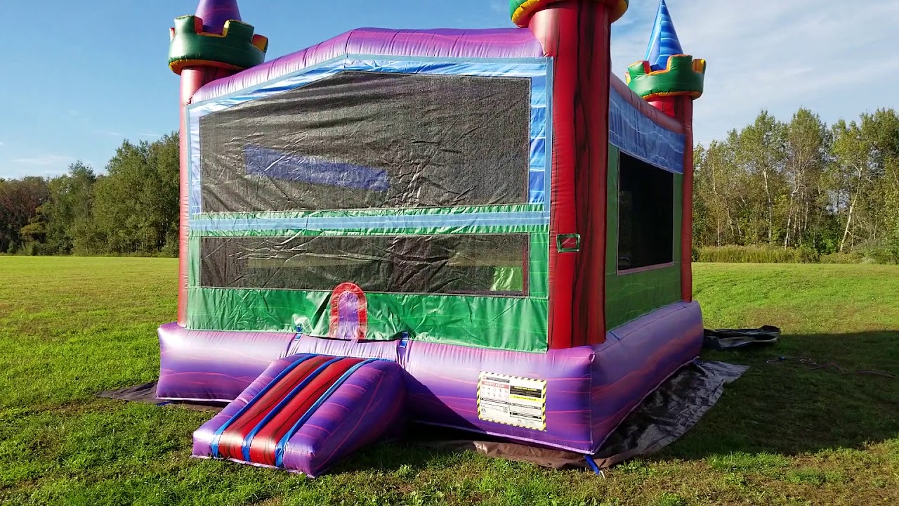 Marble Rush Bouncer | Crazy Monkey Inc | Erie PA - YouTube