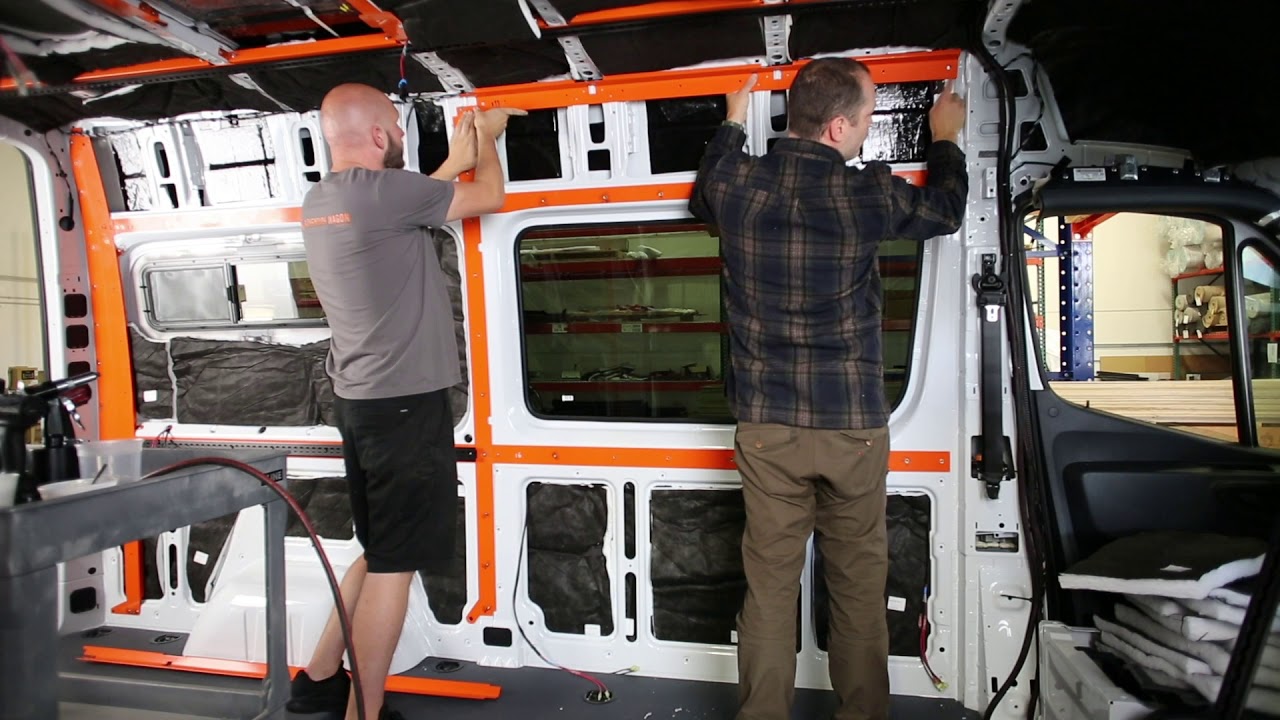 Mercedes Sprinter Van WIRING CHASE INSTALLATION - YouTube