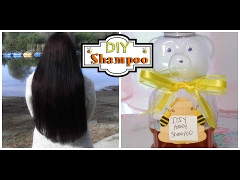 How to: DIY Honey Shampoo Homemade Natural Recipe - YouTube