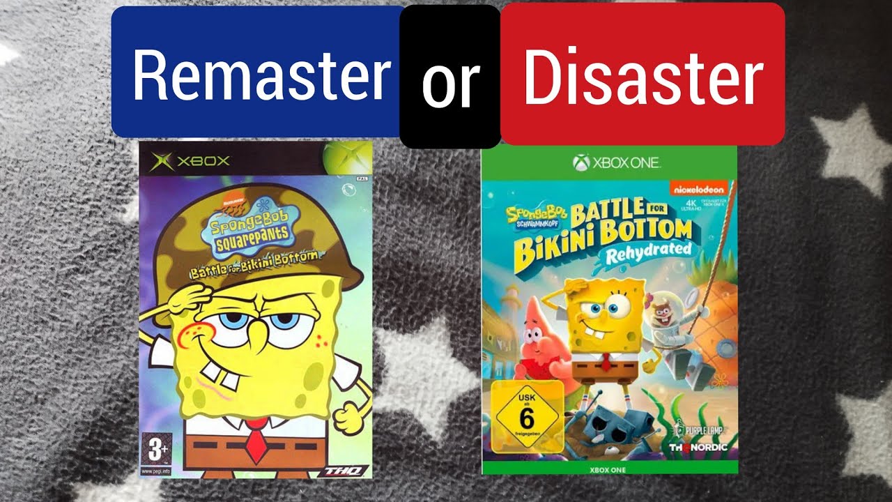 Remaster or Disaster - Spongebob Battle for Bikini Bottom Rehydrated ...