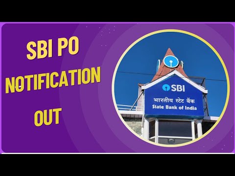 SBI PO notification out. #aspirants #sbipo #sbiclerk #ibpsclerk #ibpspo ...