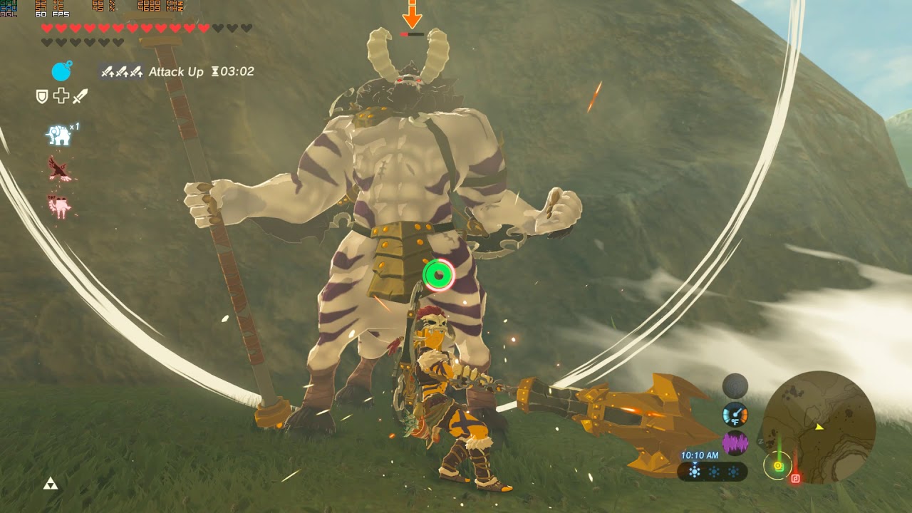 [Cemu] Zelda:BotW Killing White Lynel Master Mode 1440p Graphic Pack ...