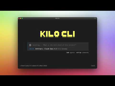 Introducing Kilo CLI 1.0