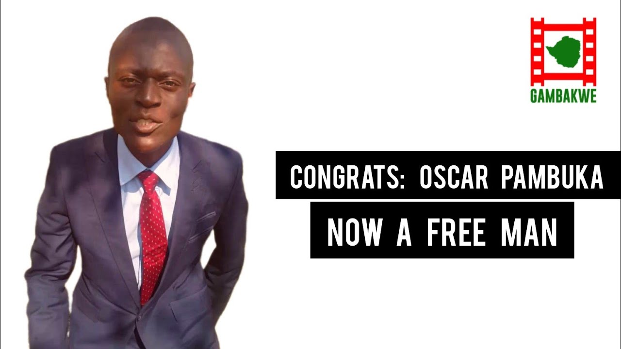 Oscar Pambuka Now A Free Man. - YouTube