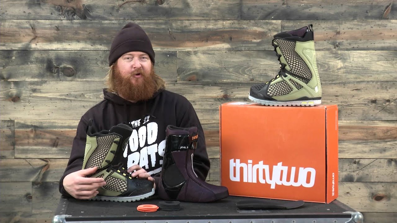 2016 Thirty Two Tm-Two Snowboard Boot Review: The-House.com - YouTube
