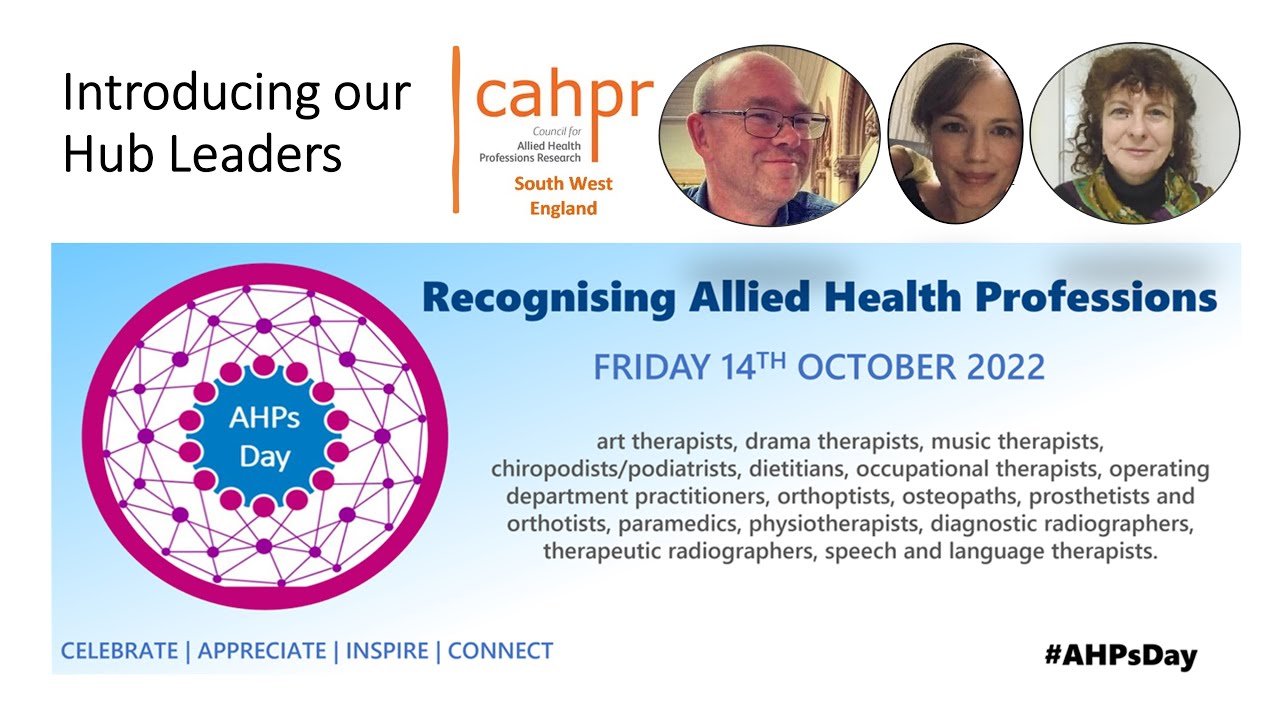 CAHPR South West AHPs Day 2022 - YouTube