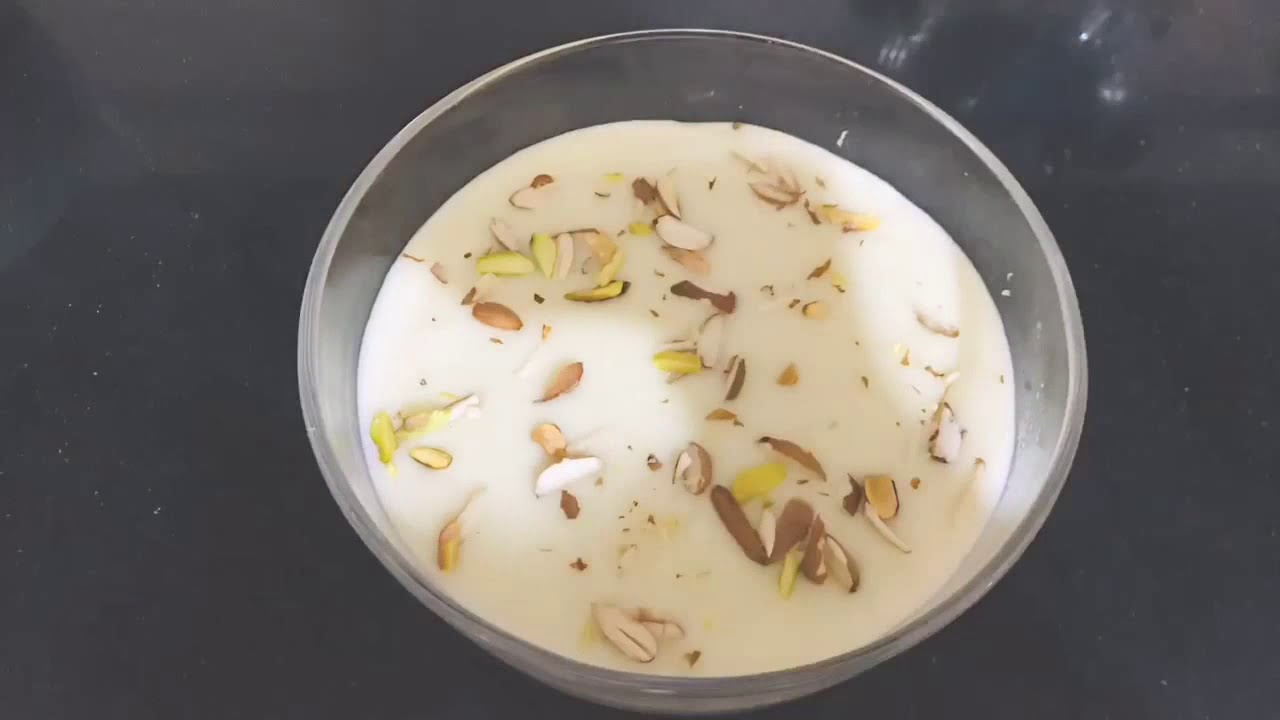FIRNI | How to make firni with rice flour | Rice pudding | beauty by ...