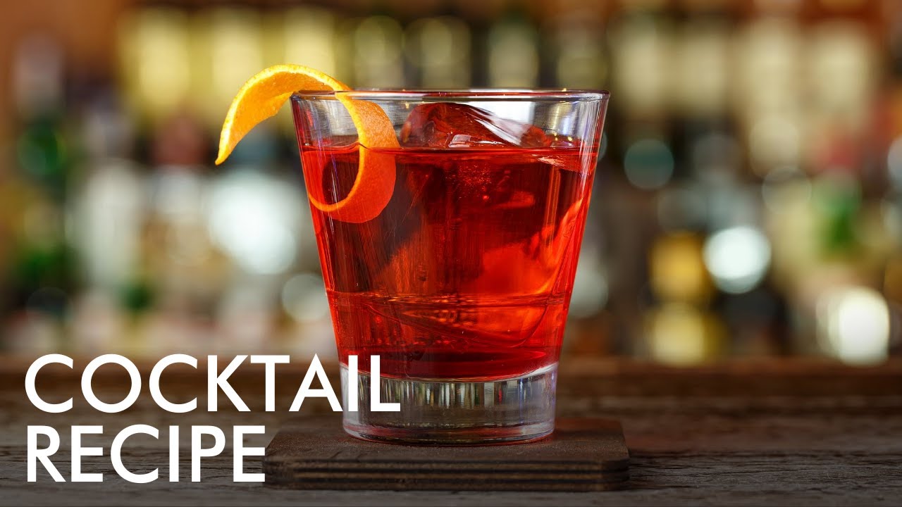 How to Make a Honey Ginger Negroni | Cocktail Recipes | How to Party ...