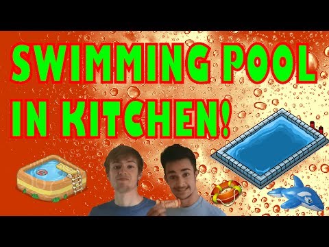 Swimming Pool in a Kitchen! | BitSillyEnnit - YouTube