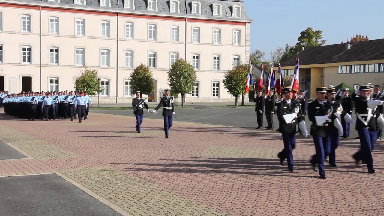 Prise De Commandement Ecole De Gendarmerie De Chaumont Youtube