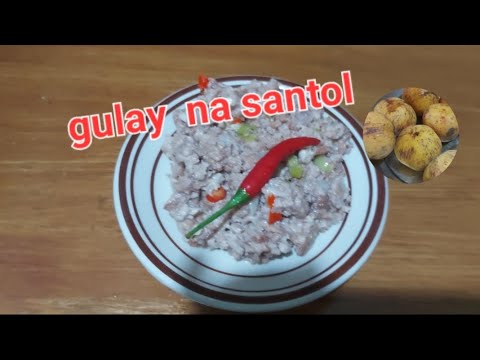 Ginataan gulay na santol ️ - YouTube