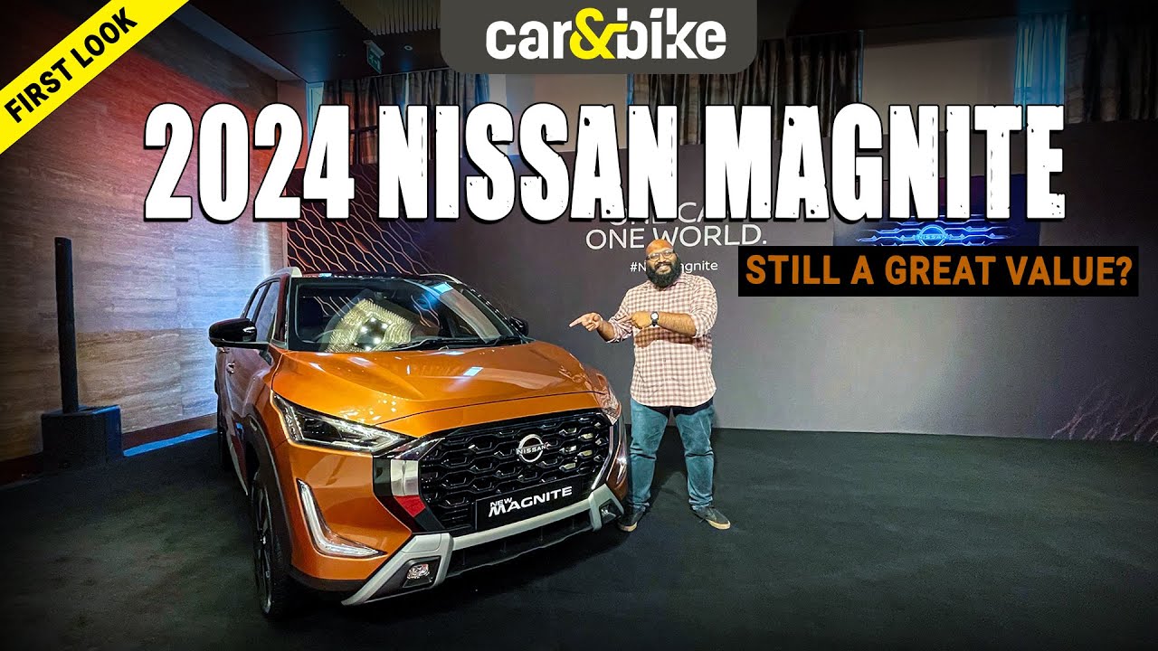 2024 Nissan Magnite Facelift First Look | Prices Start At Rs. 5.99 Lakh ...