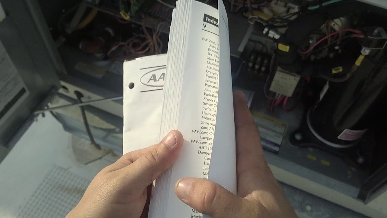 HVAC AAON 5 Ton Trouble Codes. Part 1of2 - YouTube