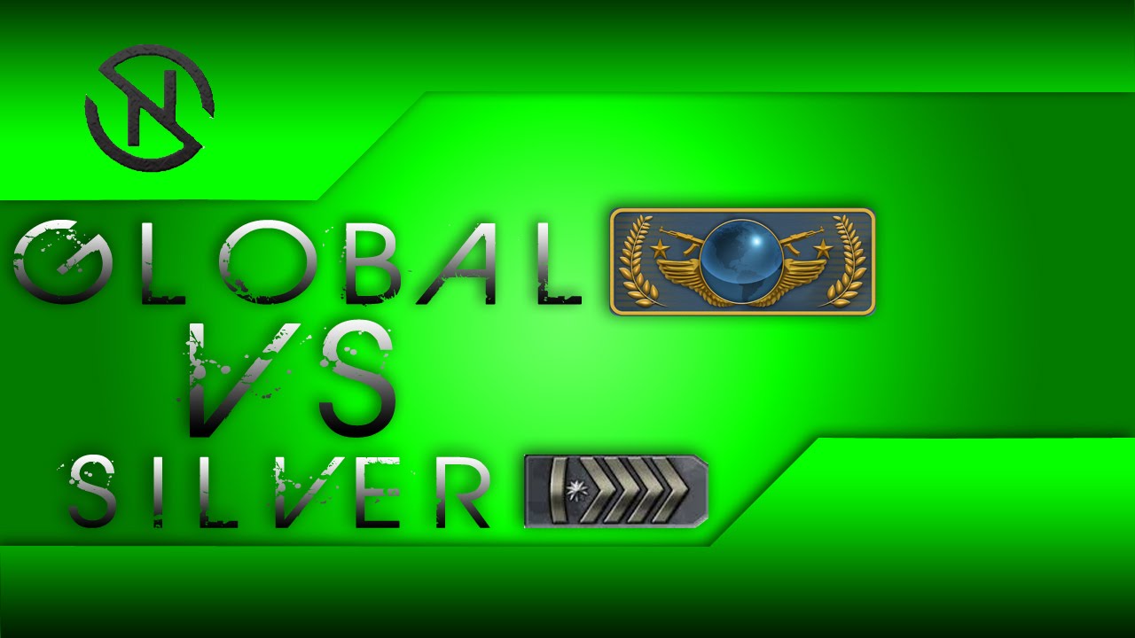 CS:GO - Global Elite vs Silver Ranks - YouTube
