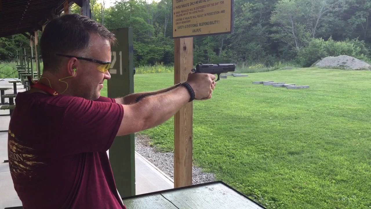 Shooting the Tri-Star L120 (CZ-75b clone) - YouTube