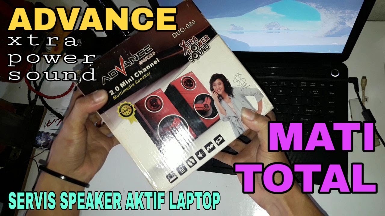 Cara memperbaiki speaker aktif advance xtra power sound for laptop ...