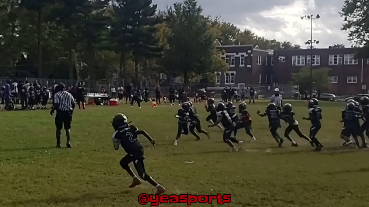 Ameen "Mean Machine" Aikens| #11| WR/LB| Overbrook Monarchs 9U - YouTube