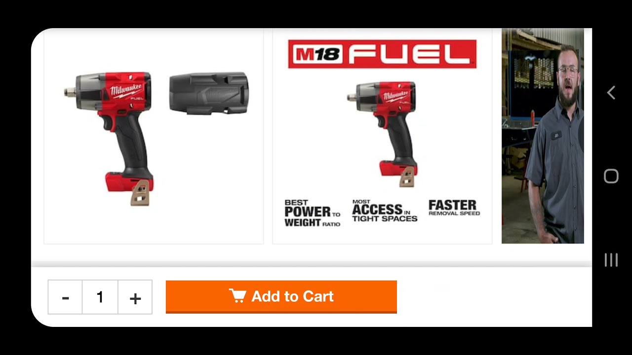 Milwaukee Mid Torque + Boot Deal Hack!! - YouTube